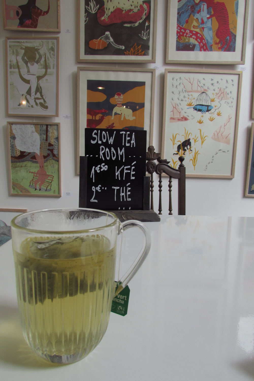 Au rythme de la Slow Galerie • Paris sur un fil