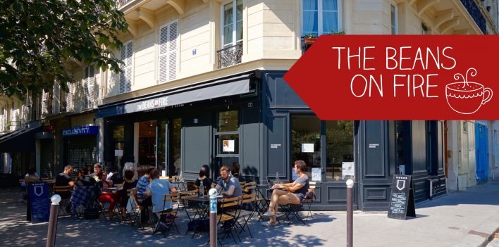 The Beans on Fire, le coffee shop collaboratif • Paris sur un fil